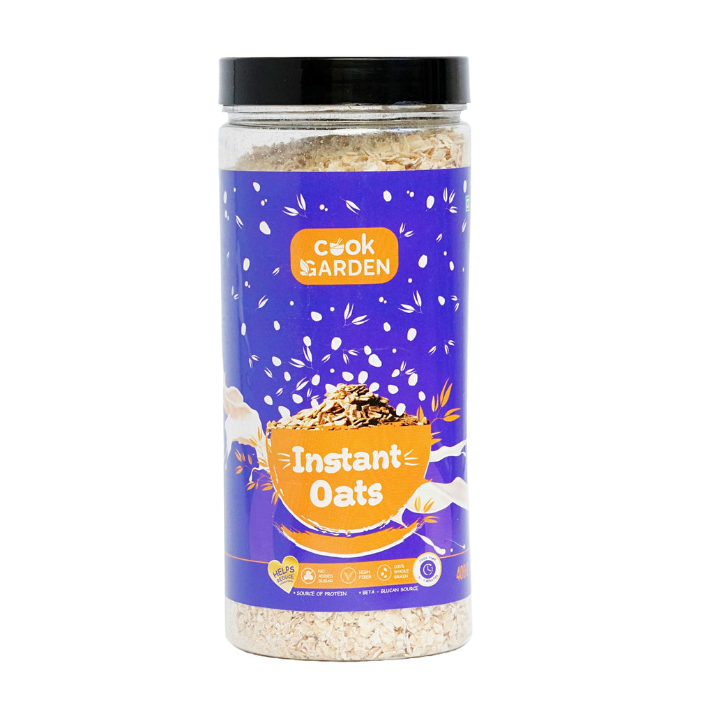 Buy Instant Oats 400gm Online | Gluten Free | CookGarden – theCookgarden